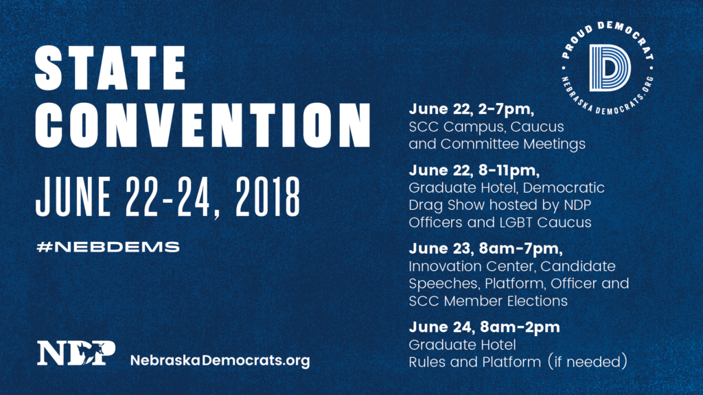 State and County Conventions: Build The Party – Nebraska Democratic Party
